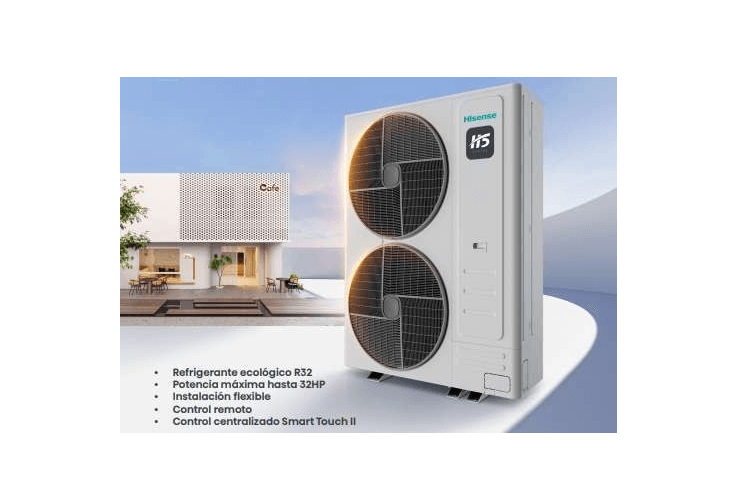 Hisense muestra su equipo de aire acondicionado modular Mini VRF H5 R32 ...
